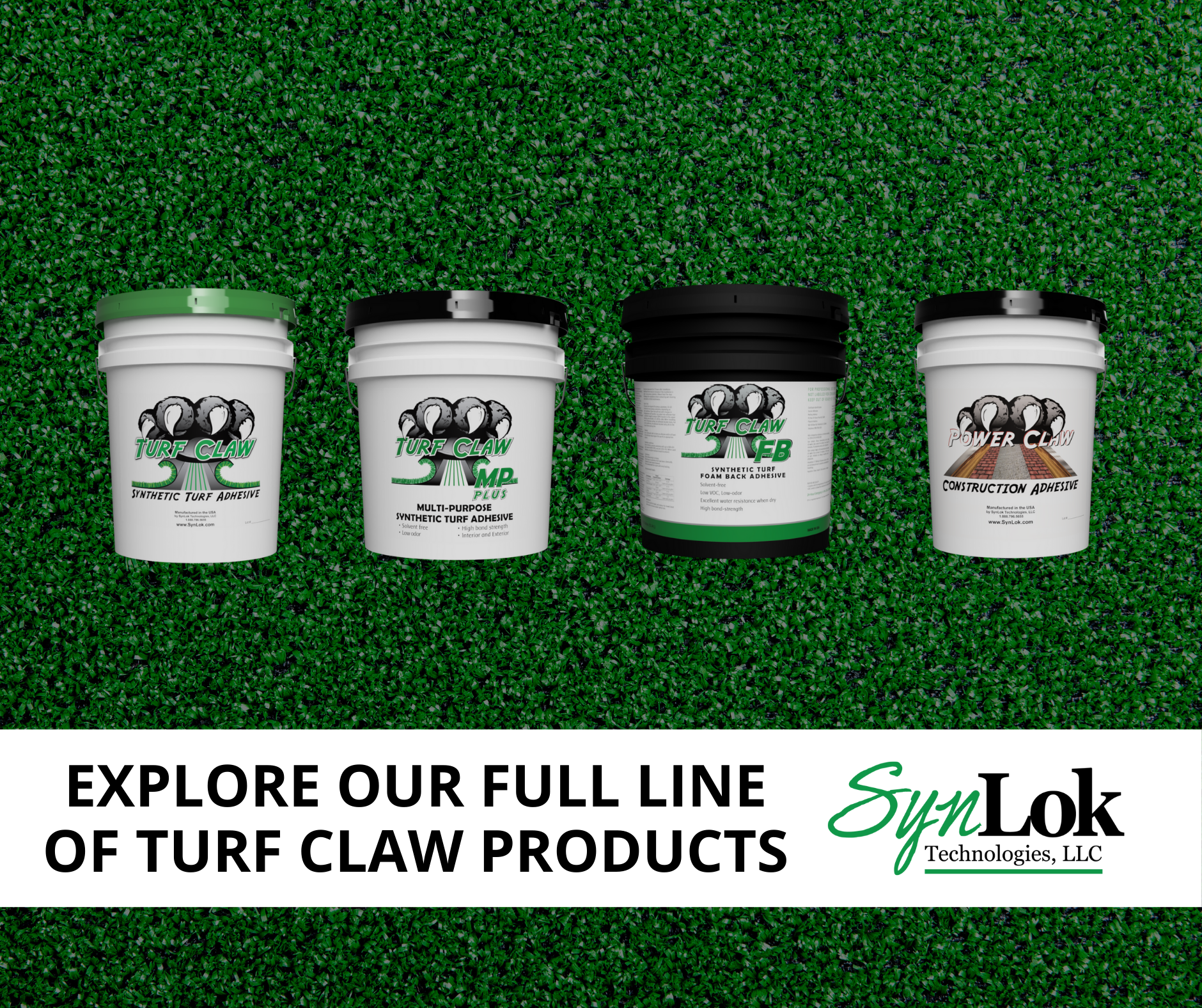 Discover Our Comprehensive Line of Turf Claw Products - SynLok Technologies